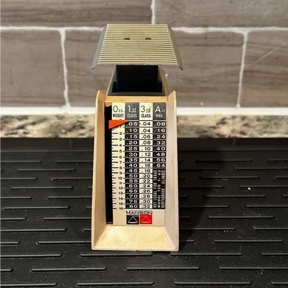 Hanson | Office | Small Vintage Hanson Mail Scale To Weigh Letters For ...